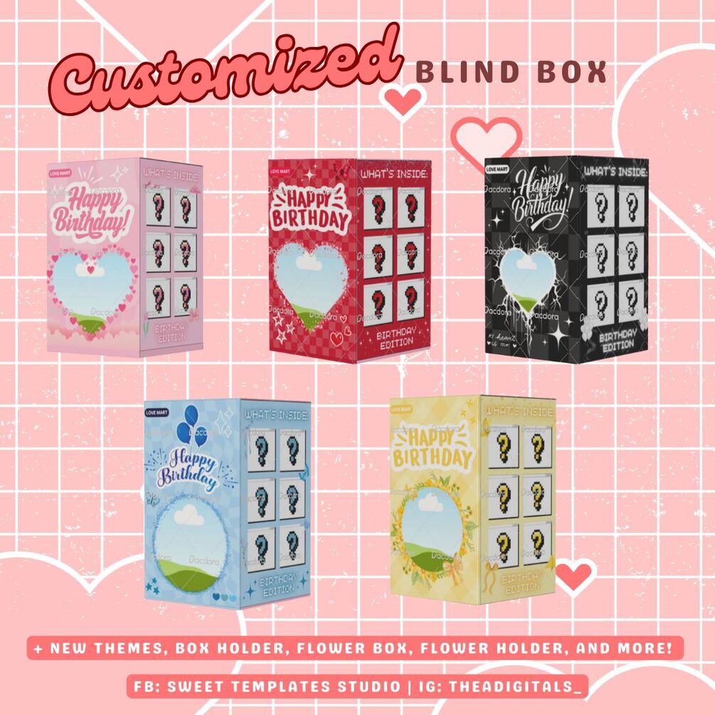 Customized blind box bundle
