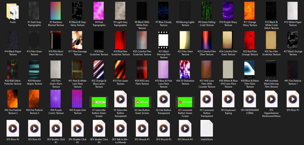 Content Creation Pack (70+ Materials)