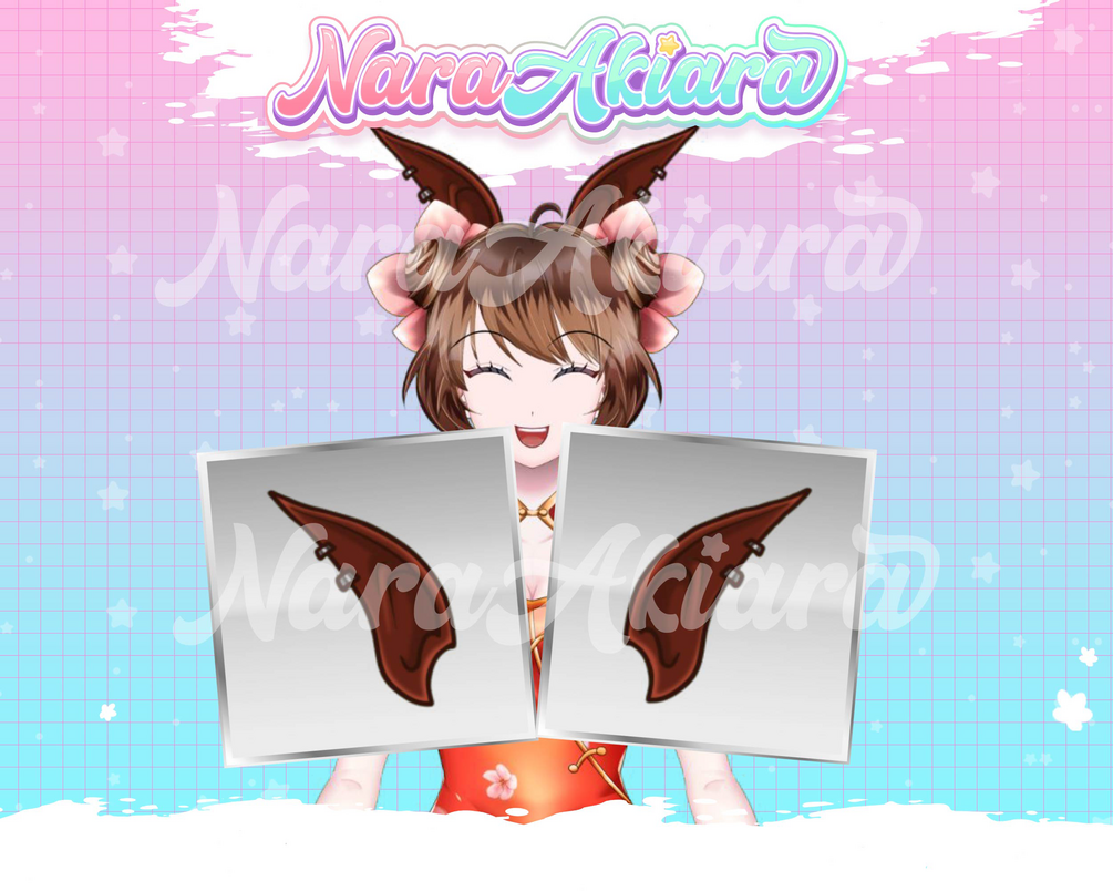 Vtuber Assets Long Ears Piercing