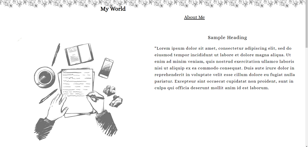 Simple Blogger Theme for Bloggers