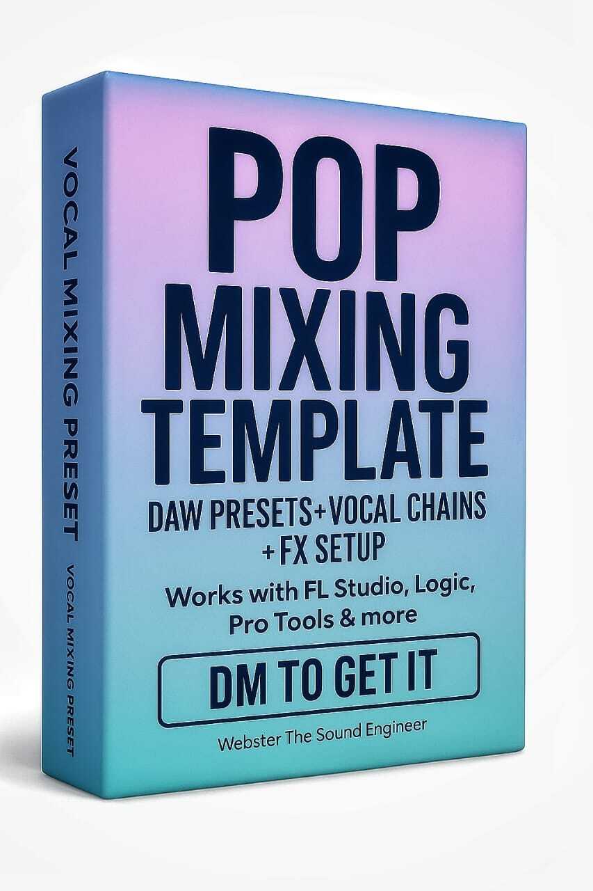 Cakewalk Pop Mixing Template (No Plugins Included)