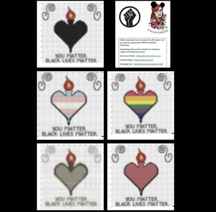 LPS - 'You Matter' Cross Stitch Pattern