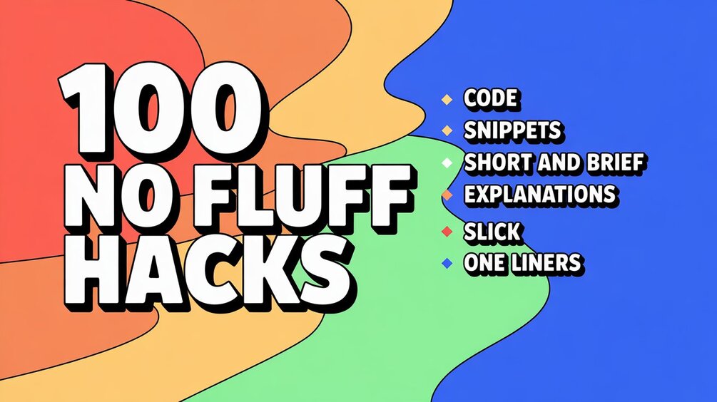 100 Frontend Hacks When ChatGPT Fails