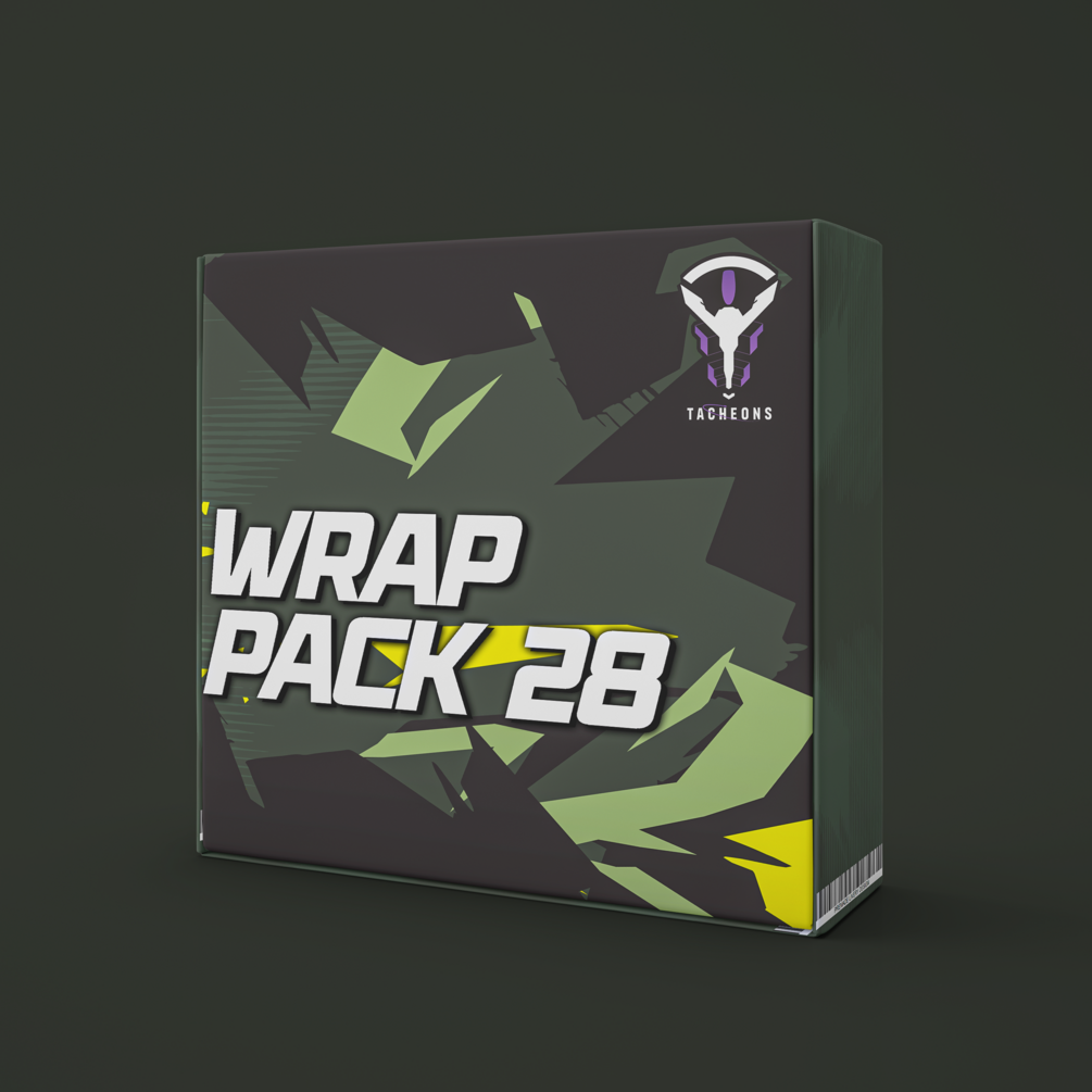 Yellow Operation Wrap Design Pack 28 - Yellow & Olive Livery (4K Textures)