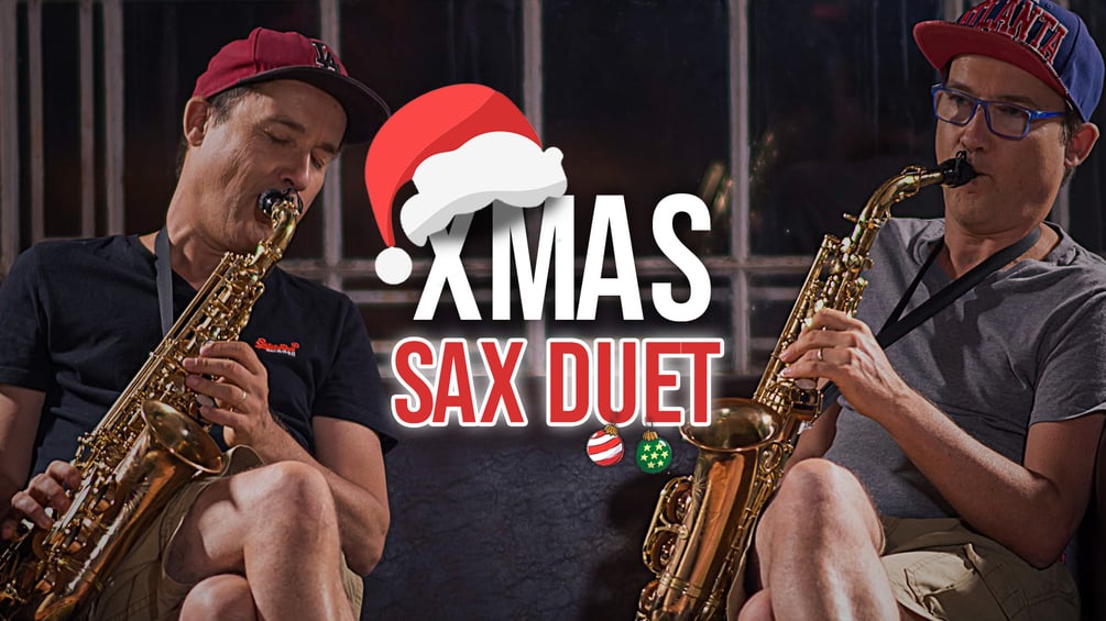 Silent Night Saxophone Duet