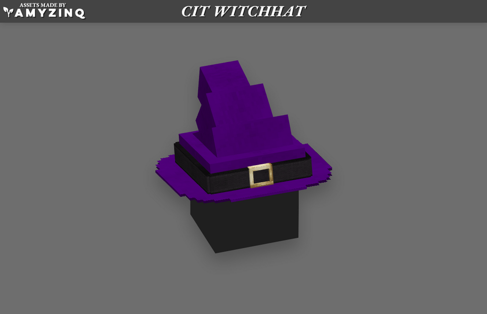 Minecraft — CIT Witchhat