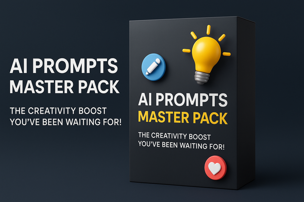 AI Prompts Master Pack: Boost Your Creativity in Minutes