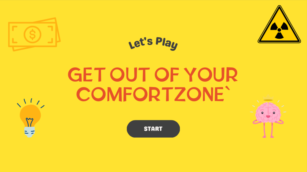 Get out of you comfort zone game