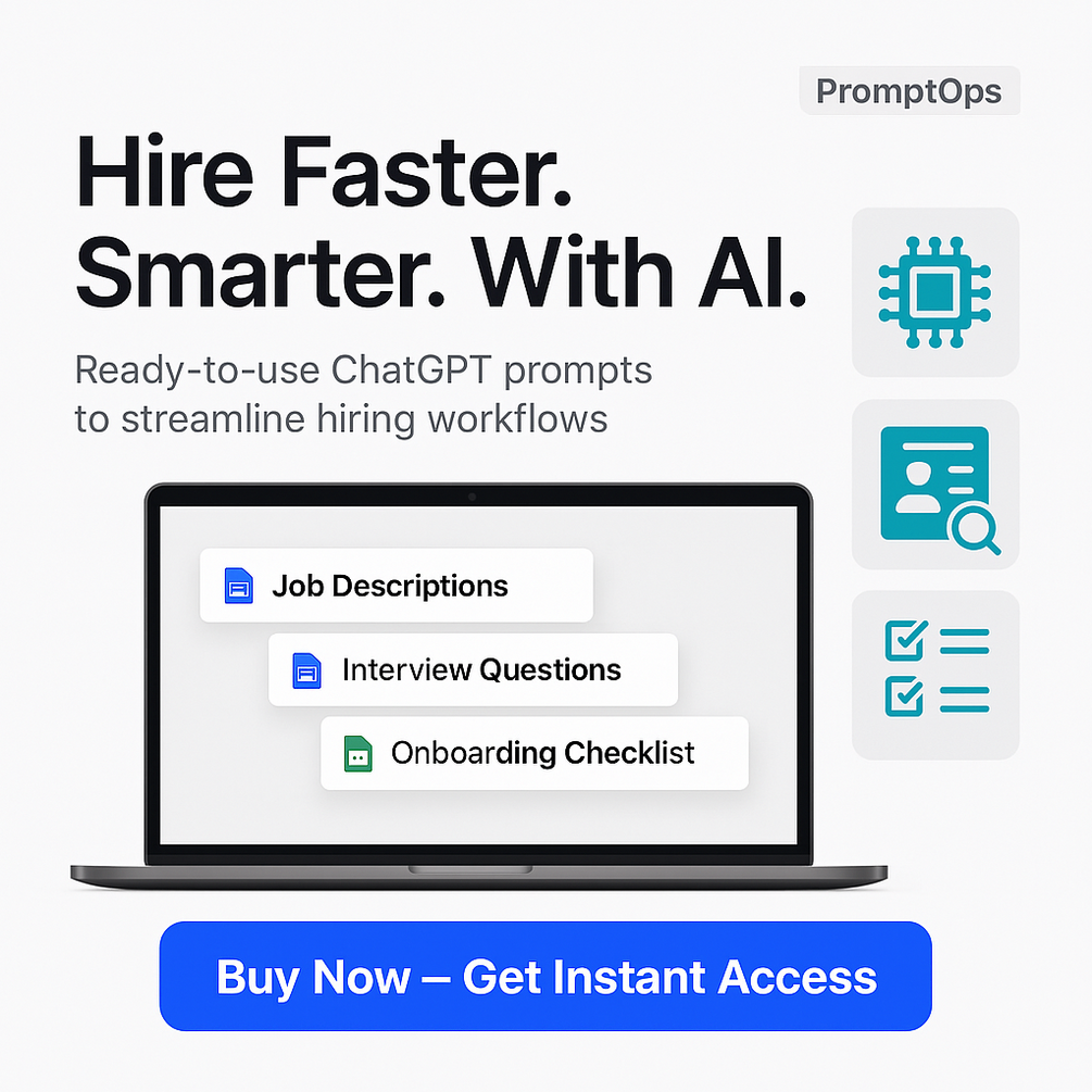 HR Prompt Toolkit Pompt Bundle
