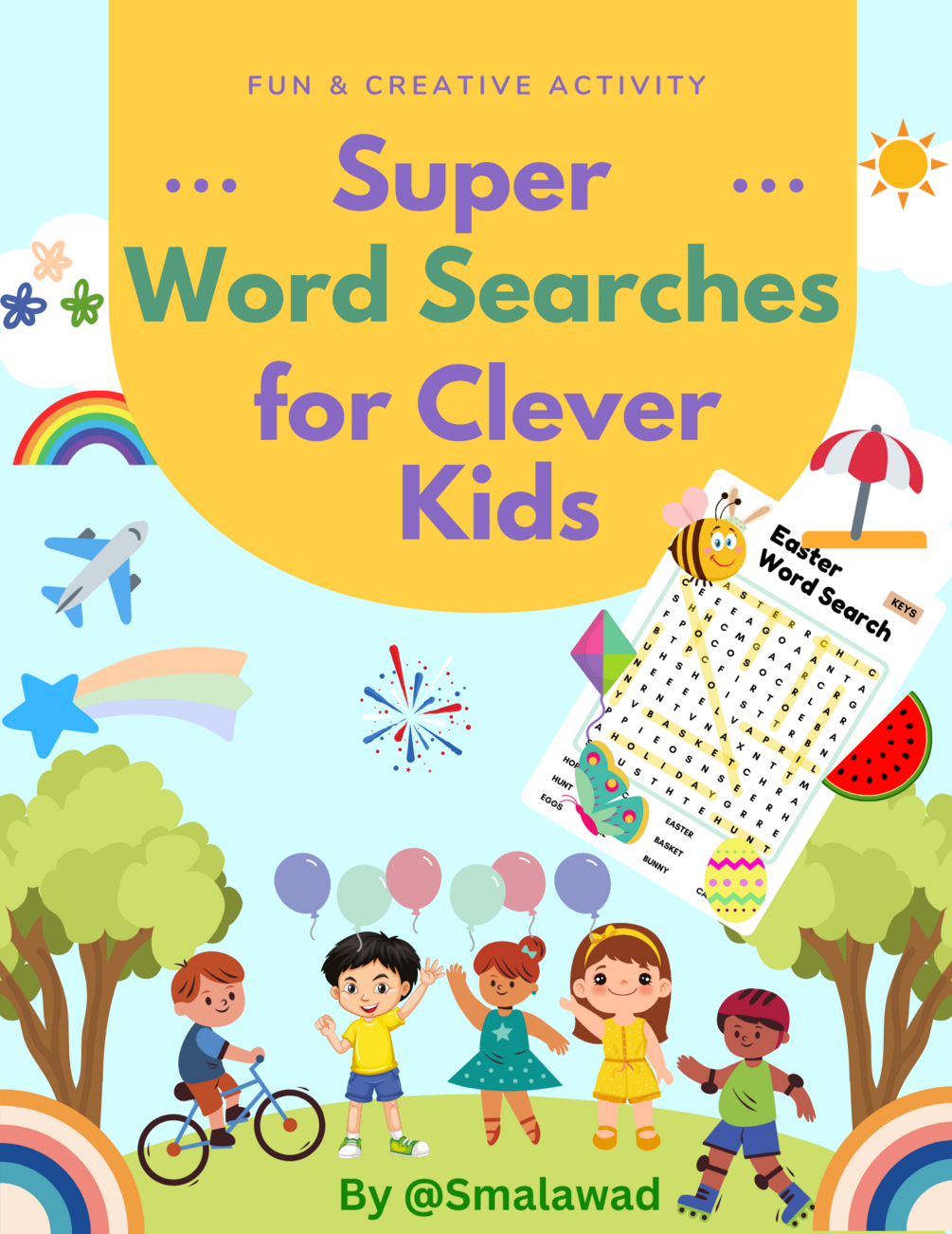 Super Word Searches For Clever Kids
