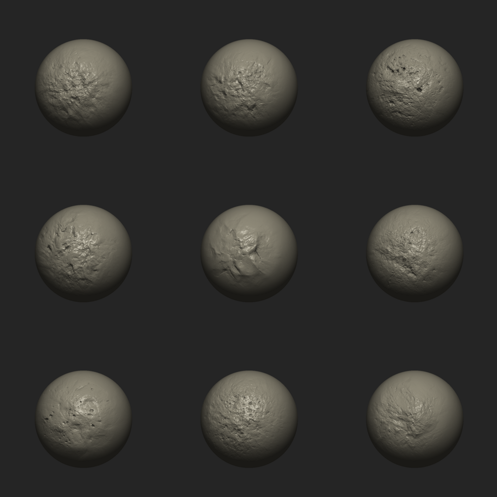 Cool Smooth Stone Pack vol.01 Stamps
