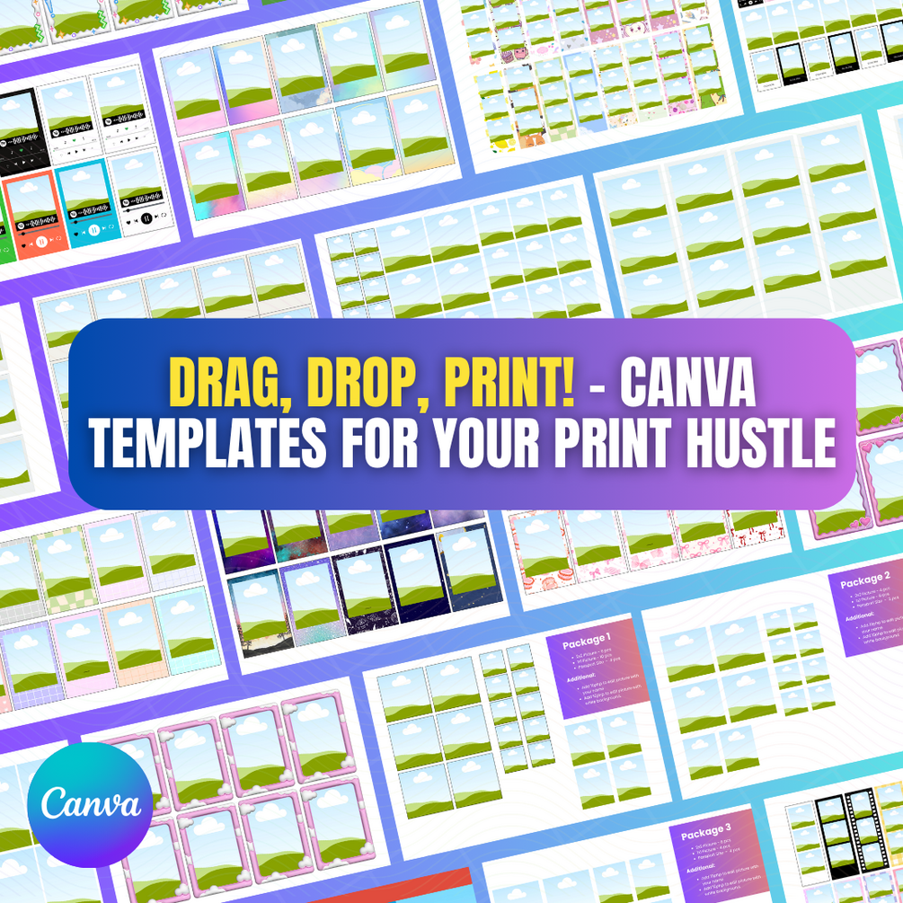 Drag, Drop, Print! – Canva Templates for Your Print Hustle