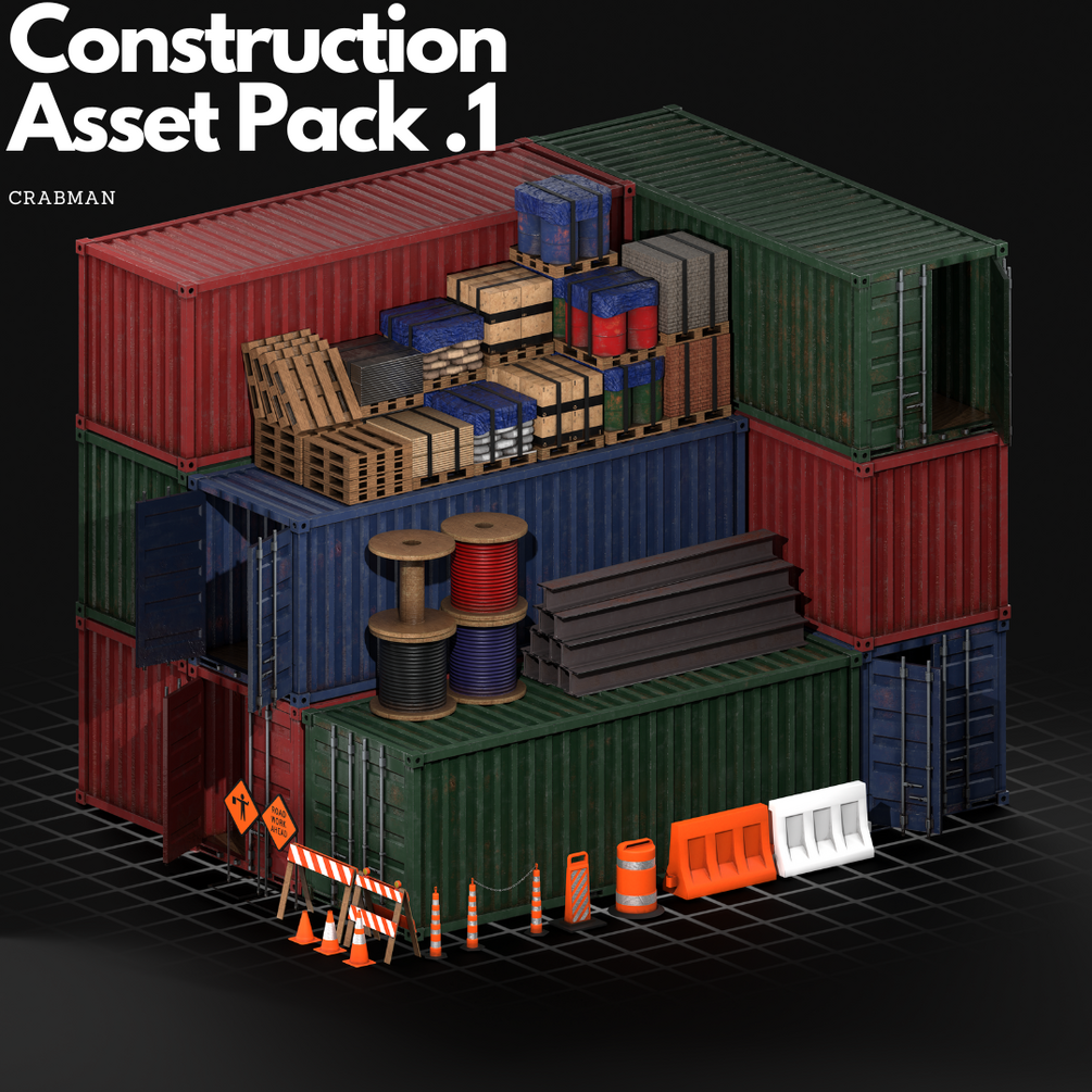 Free construction asset pack