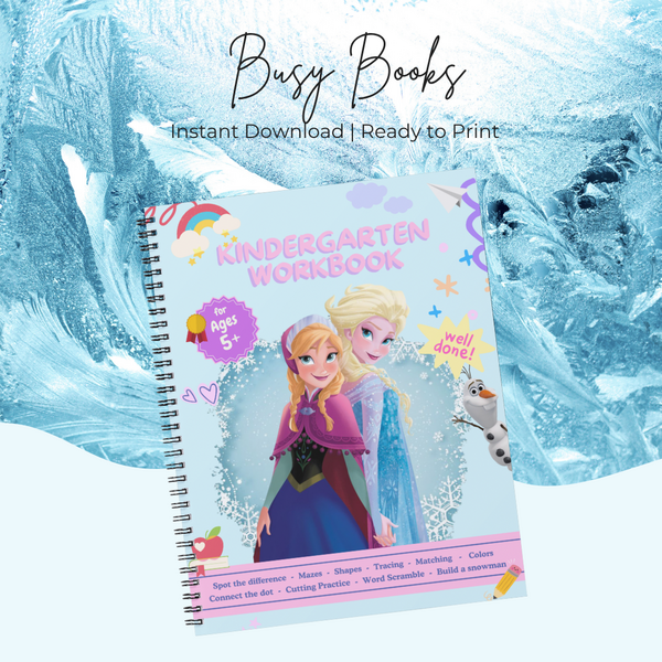 Busy Books Template for Kids