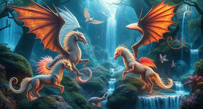 🐉 Enter the Enchanted Realm of Fantasy Creatures 🦄