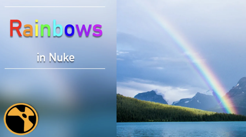 Creating a Rainbow in Nuke