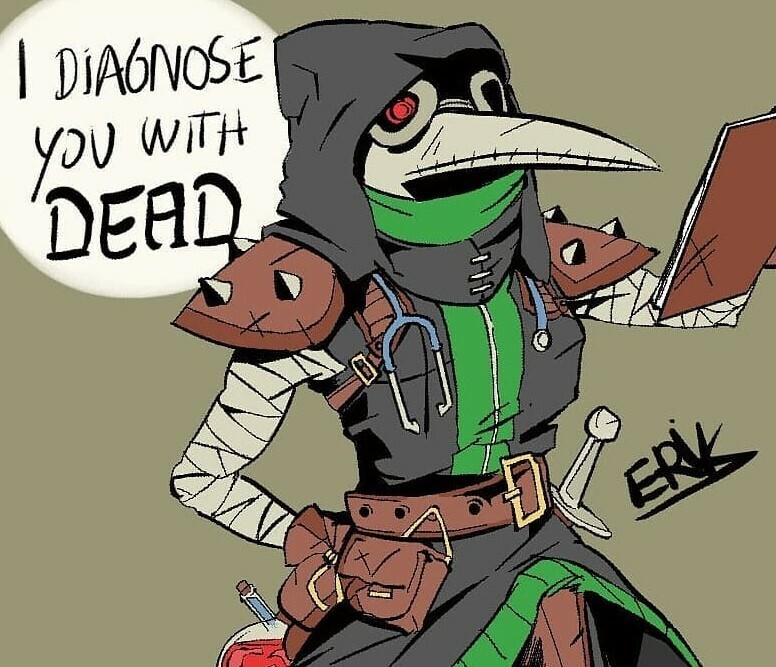 Plague Doctor From Darkest Dungeon