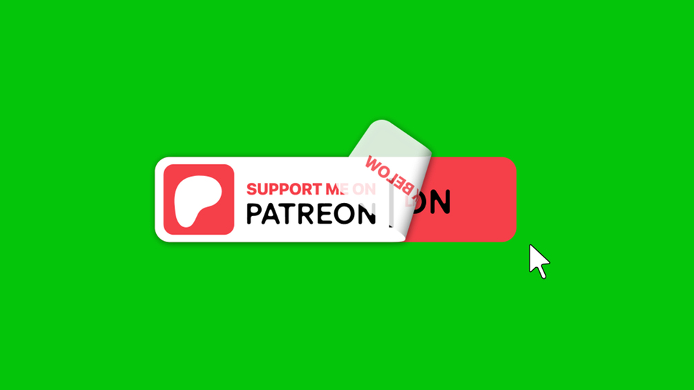 Patreon Support Green Screen and MOV File