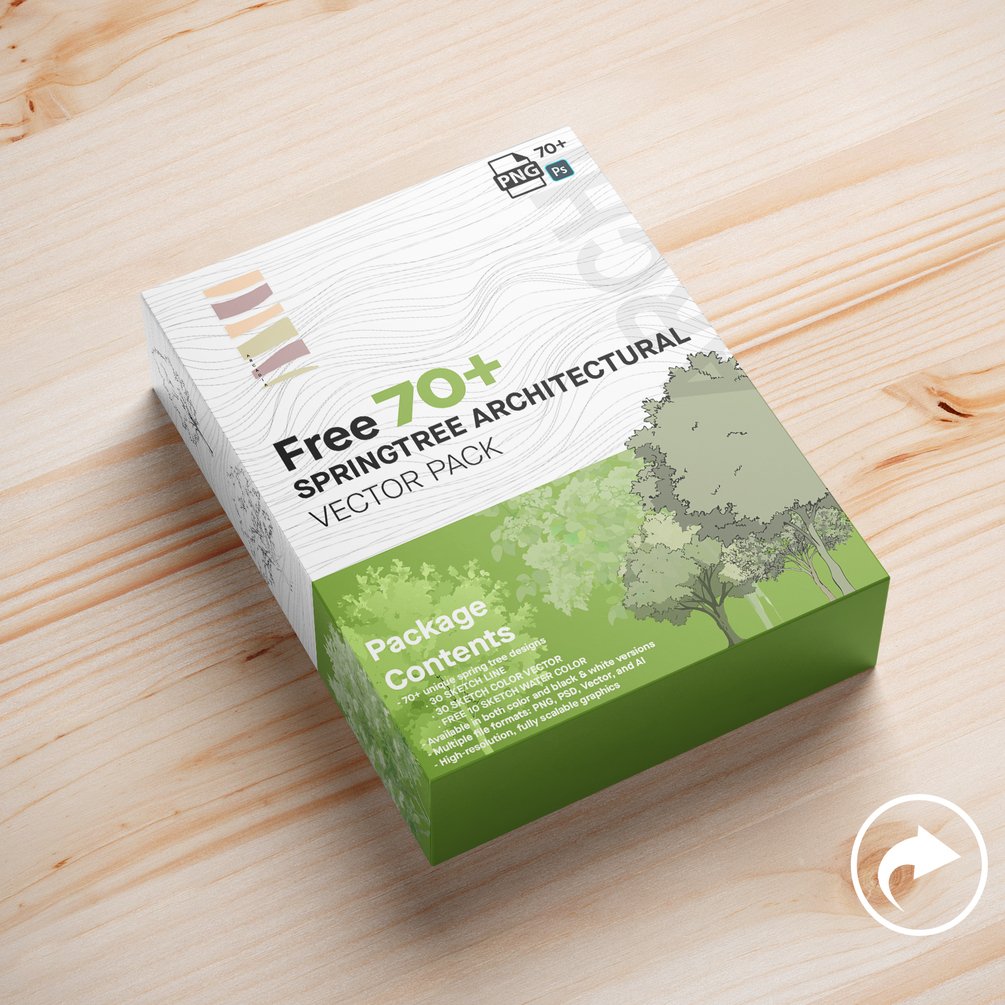 ️ 70+ SpringTree Architectural Vector Packages