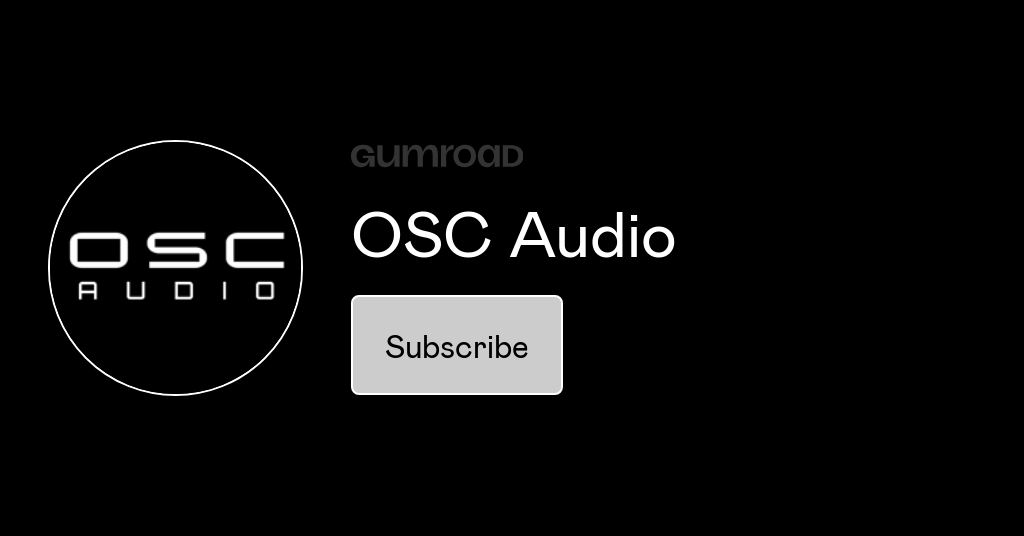OSC Audio
