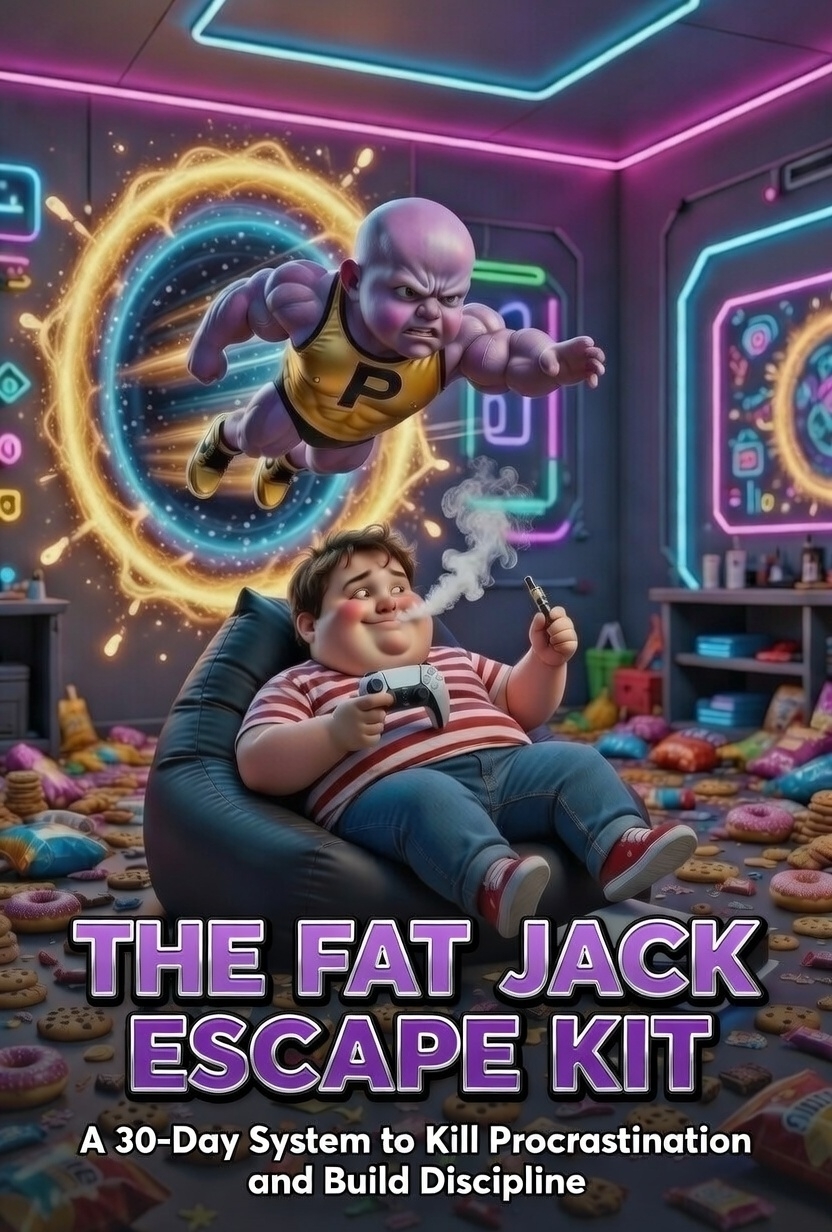 THE FAT JACK ESCAPE KIT: 30-Day System to Crush Procrastination and ...