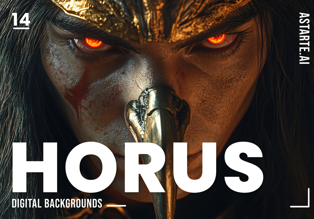 HORUS – Digital Background Pack (14 HIGH-RES IMAGES)