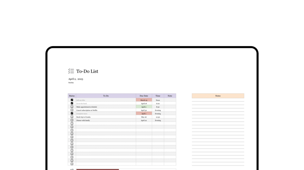 To Do List