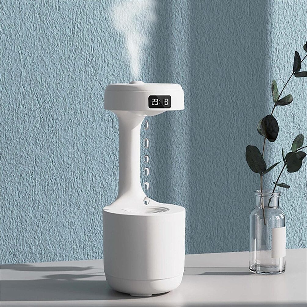 Anti gravity insence humidifier white