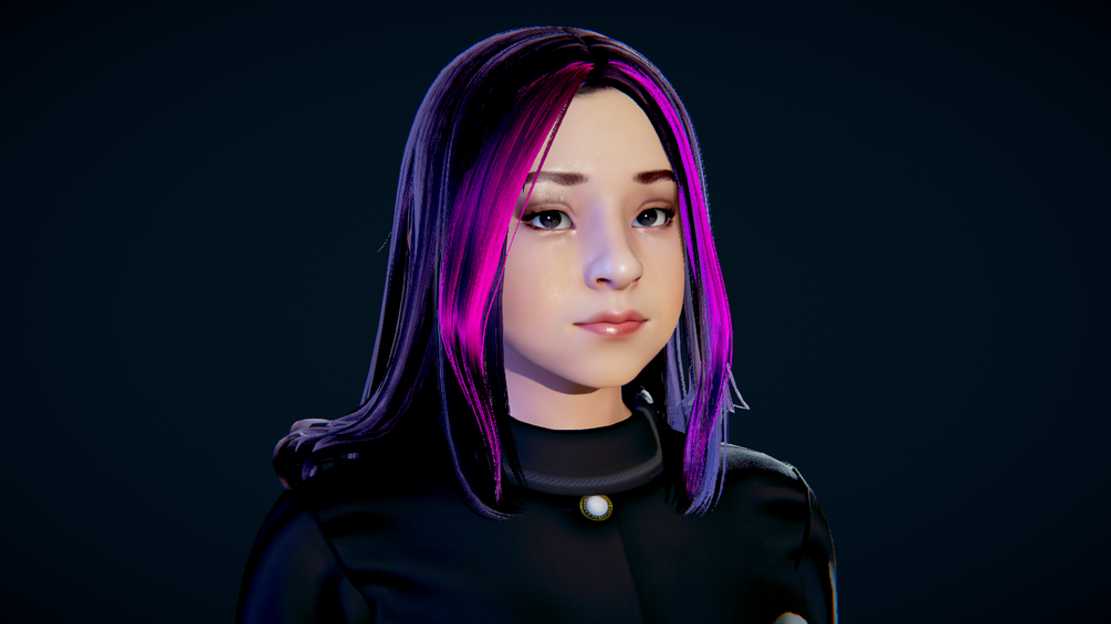 Idol3D's Girl (Character Name "REQ.07")