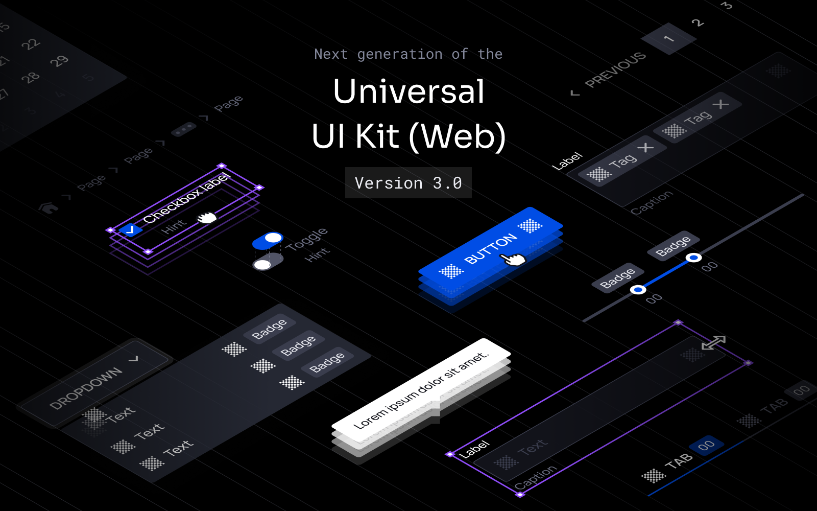 UNIVERSAL UI KIT (WEB) | Update to v3.0 - 123done