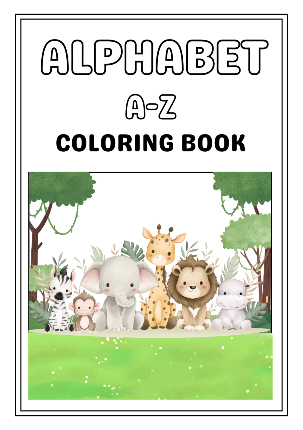 My coloring book : Alphabet A-Z