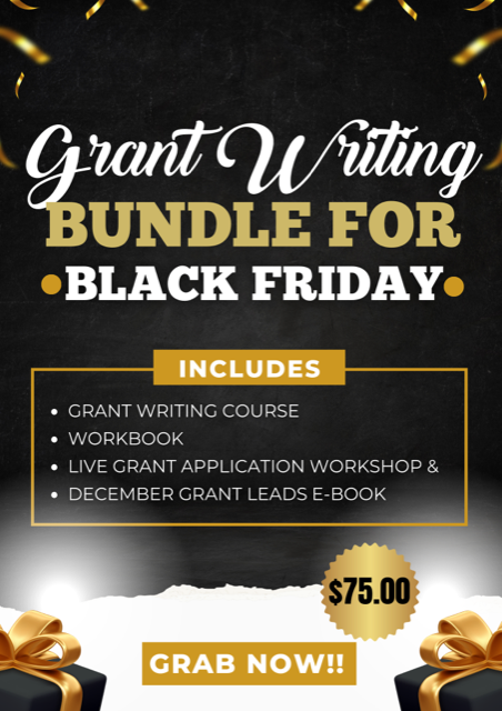 Grant Writing Black Friday Bundle