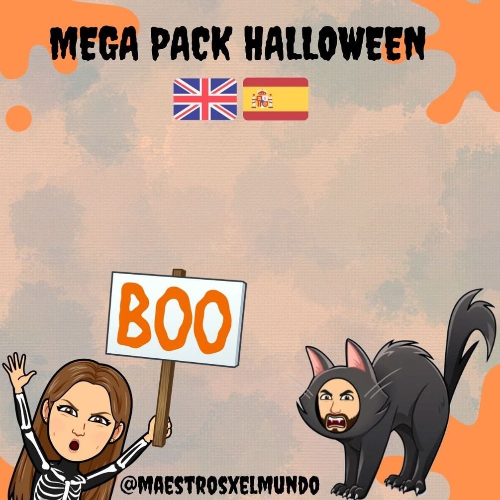 MEGA PACK HALLOWEEN ENGLISH