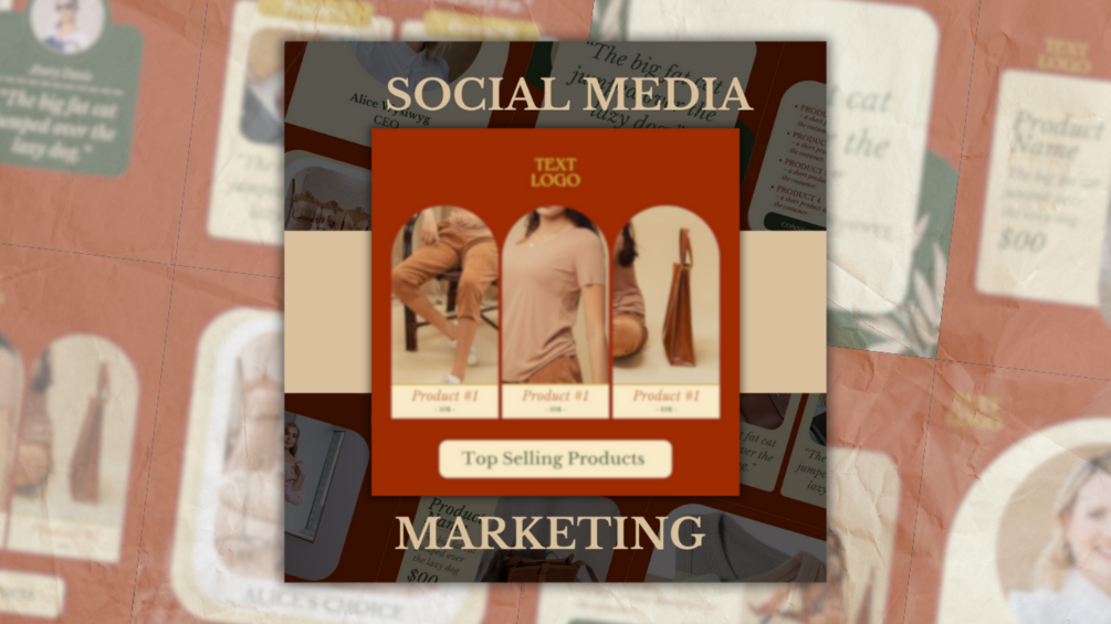 Trendy Apparel Facebook Post Design