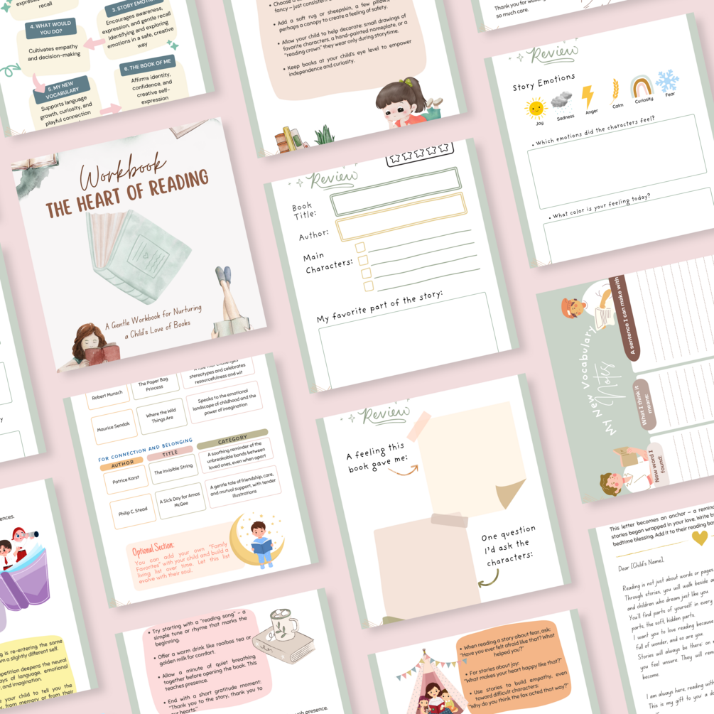 The Heart of Reading – A Motivational Workbook for Children