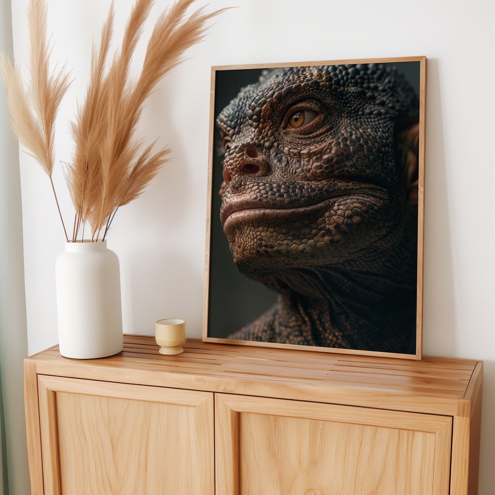 Man Komodo Dragon | DIGITAL DOWNLOAD | human-animal fusion | neomorph ...