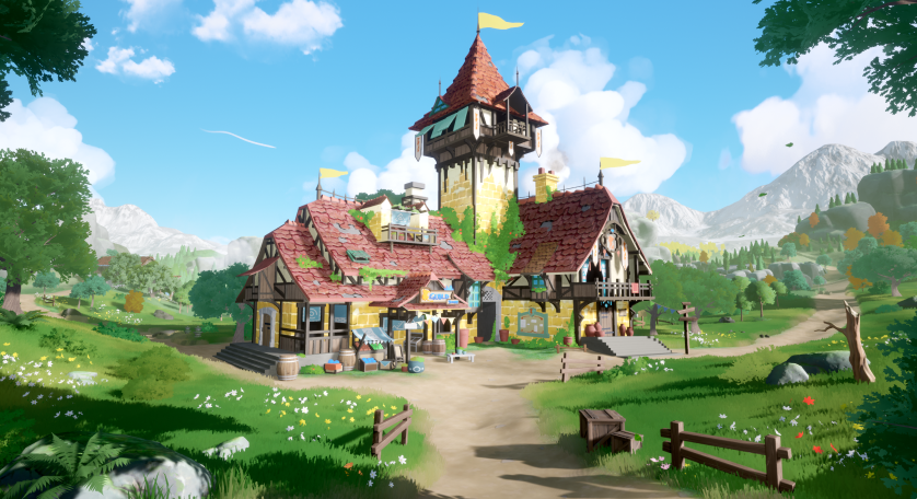 Enchanted Hamlet: Medieval Fantasy Environment for UE4