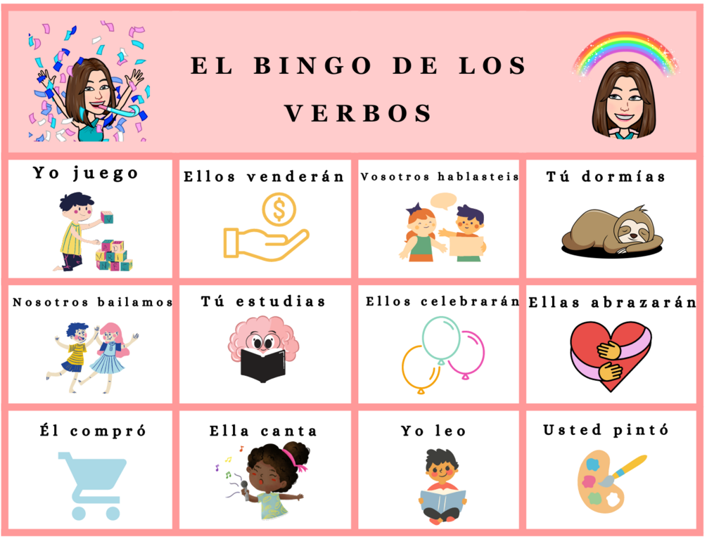 Bingo de verbos