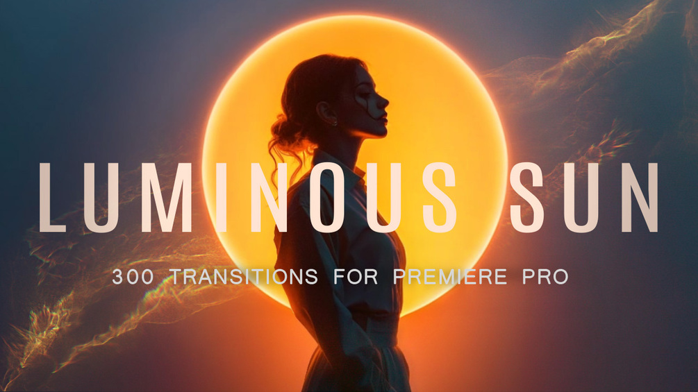 Luminous Sun - Light Transitions for Premiere Pro