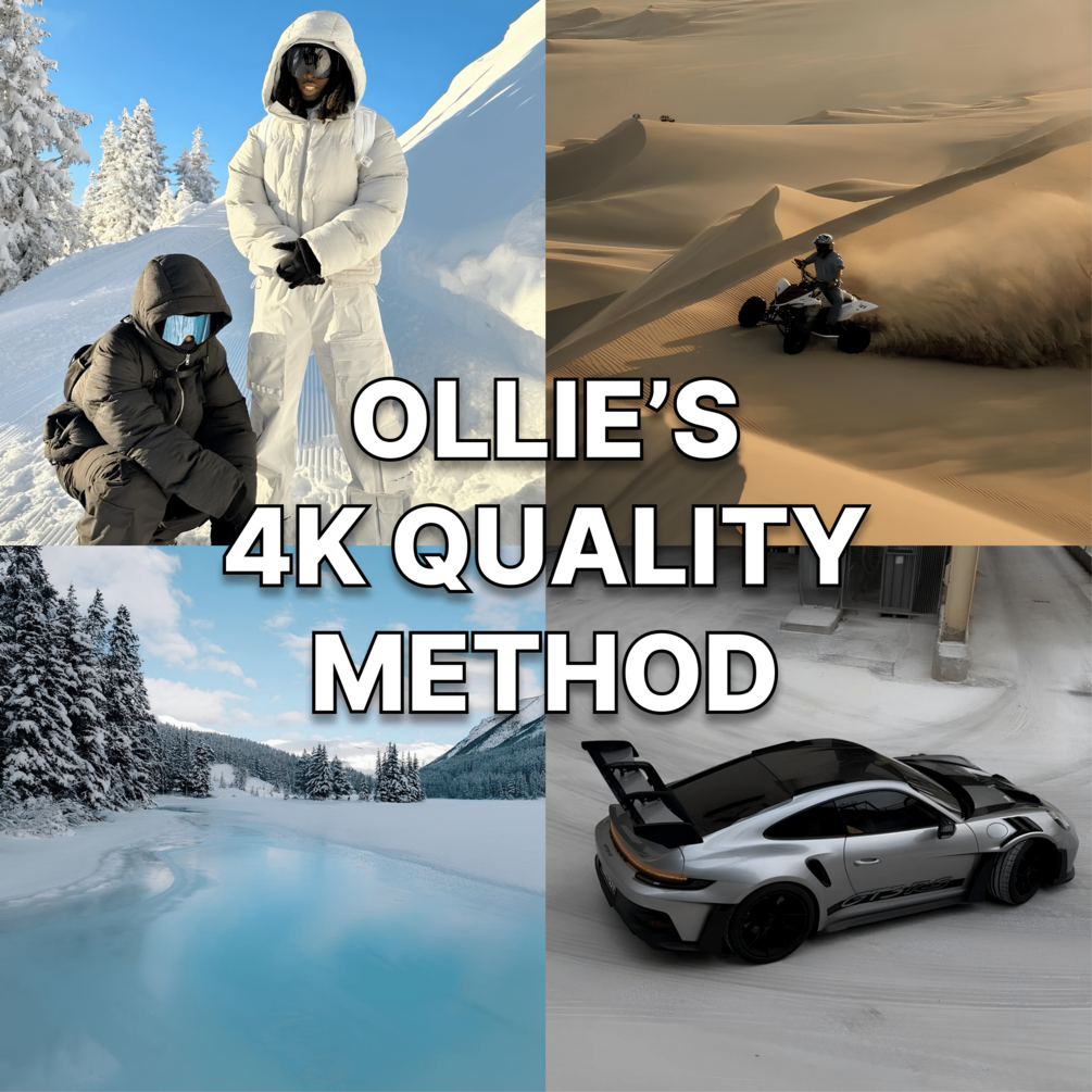 4K Quality Photo Method