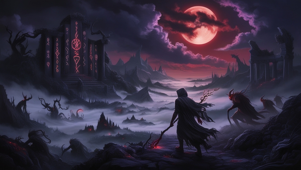 Enter the Realm of Dark Fantasy #DarkFantasy #MagicalPhotography