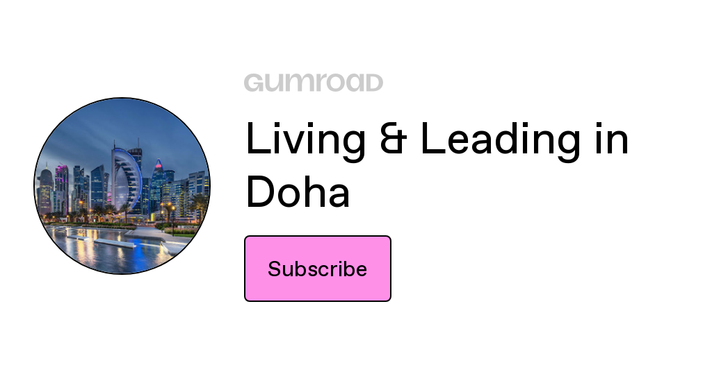 Living & Leading in Doha