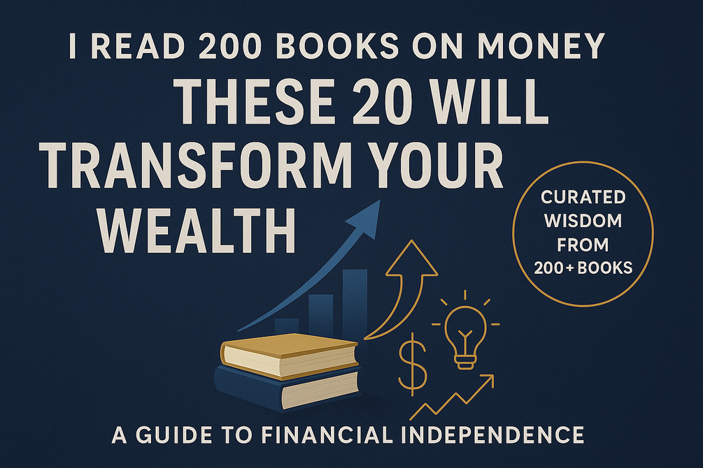 I Read 200 Books on Money: These 20 Will Transform Your Wealth