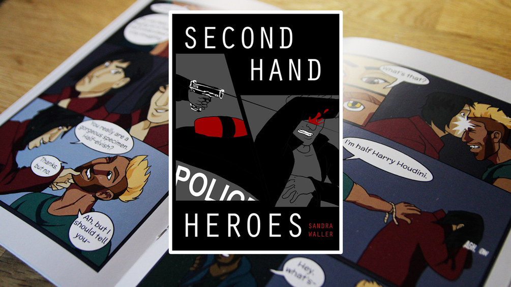 Second Hand Heroes - physical comic zine