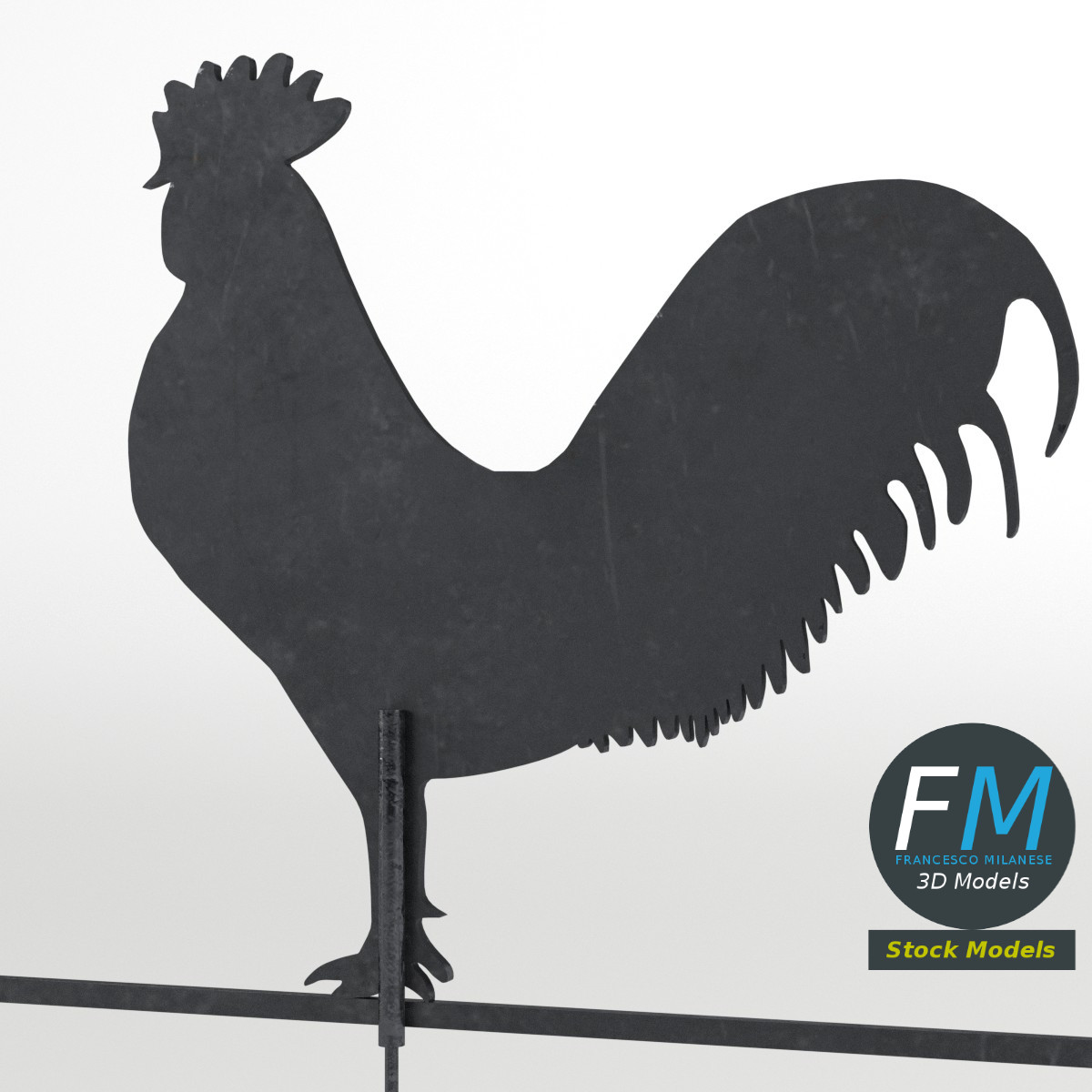 3D MODEL - Weather vane