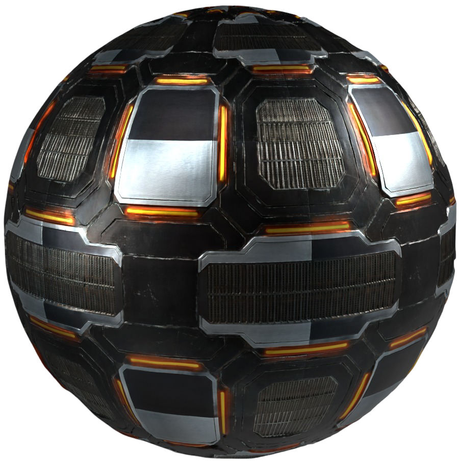 Sci-fi Materials volume 2 (2K) by Jungle Jim (32 sci-fi materials)