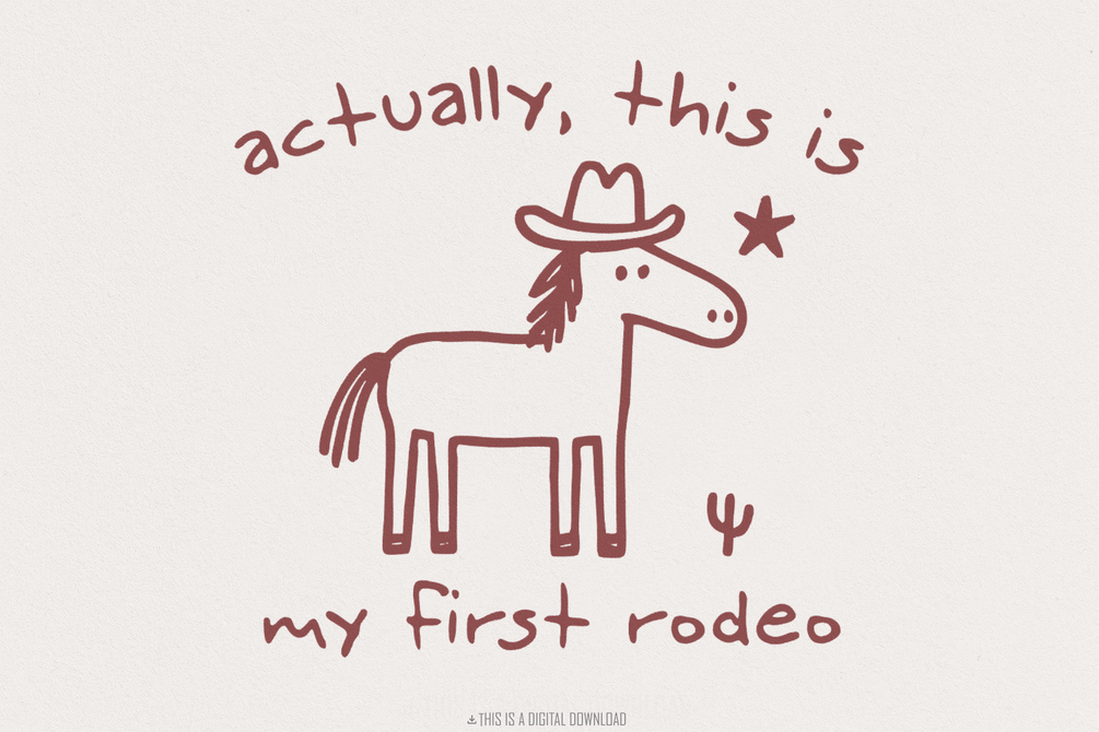 This Actually Is My First Rodeo, Cowboy Raccoon png, Funny Racoon Trash ...