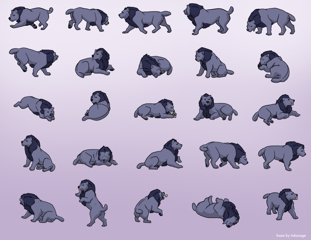 Toki Tokota Natural Mane HP Sheet 1