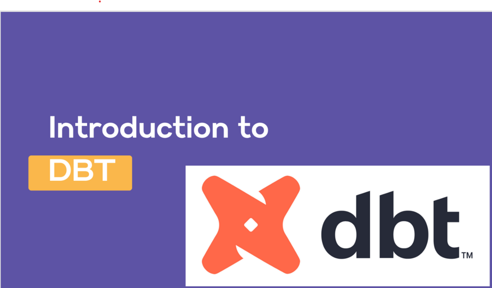 Introduction To DBT