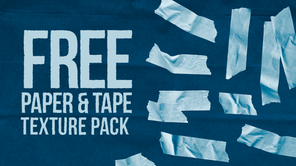 Free Tape & Paper texture pack